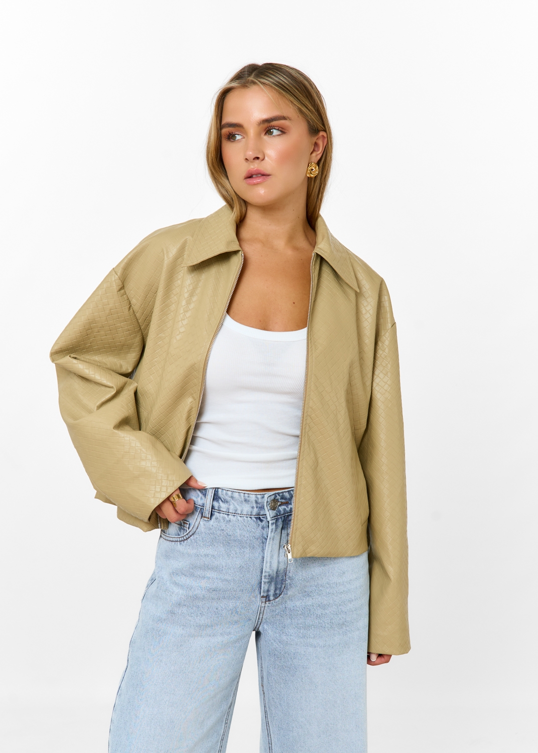 Beau jacket | salie groen | XS | 2536/C03/201-602-XS