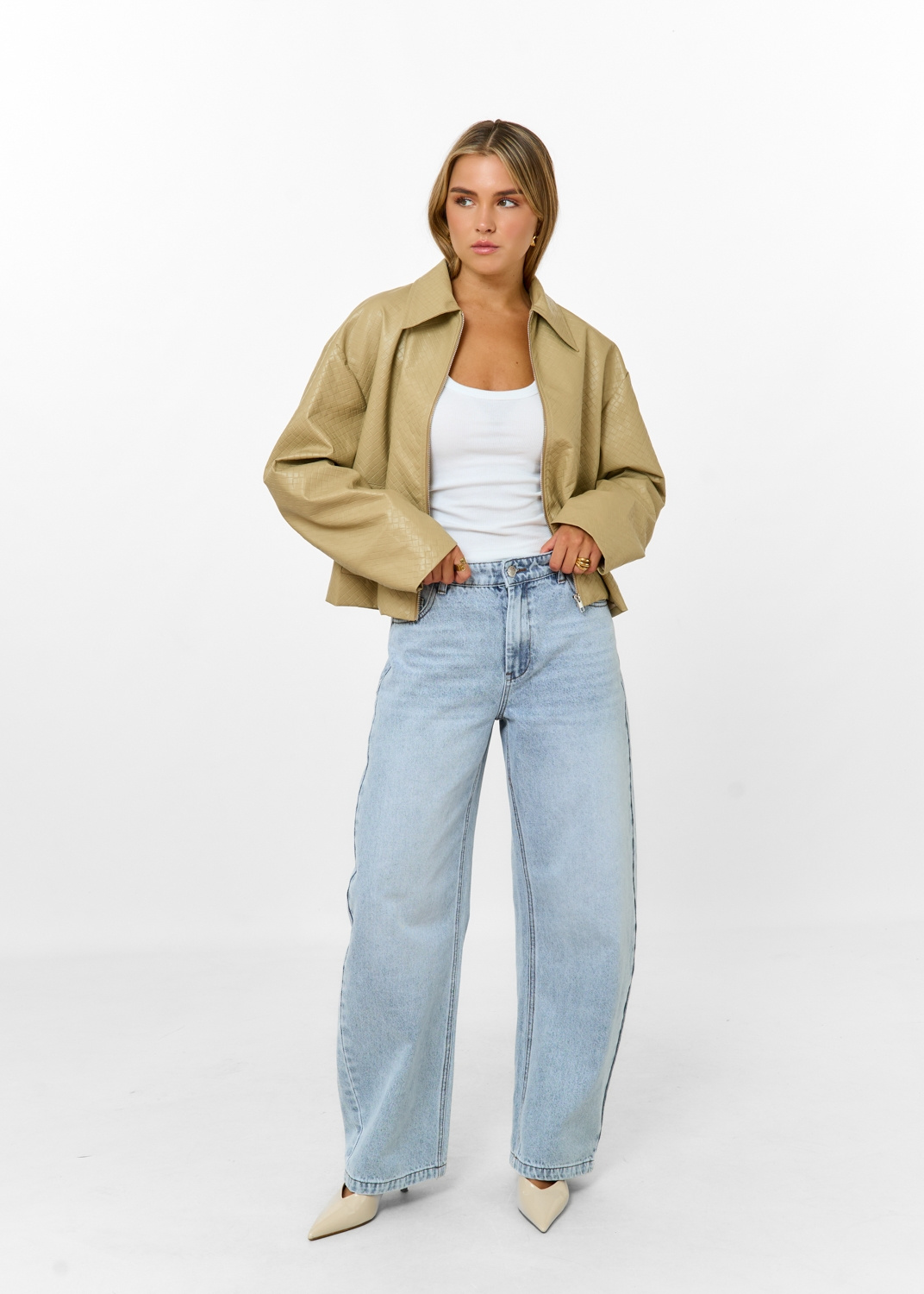 Beau jacket | salie groen | XS | 2536/C03/201-602-XS