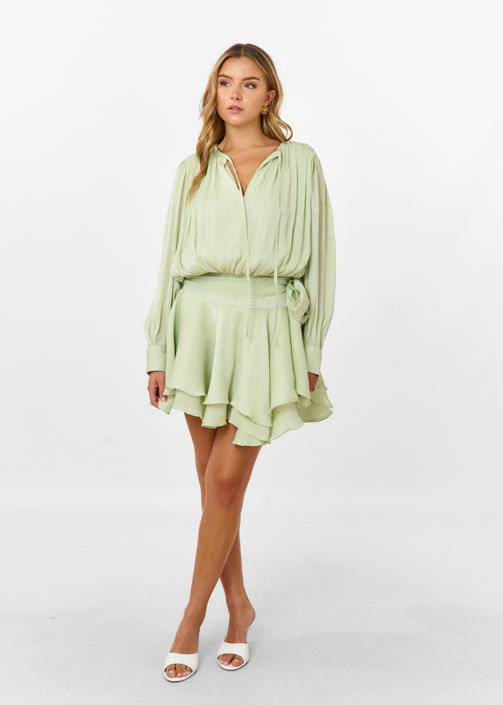 Vero Jurk | salie groen | XS | 265075-salie groen-XS