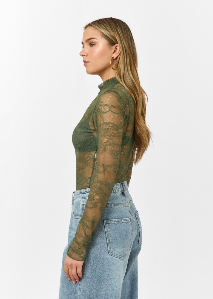 Jasmijn top | groen | S | 2548/C01/494-600-S