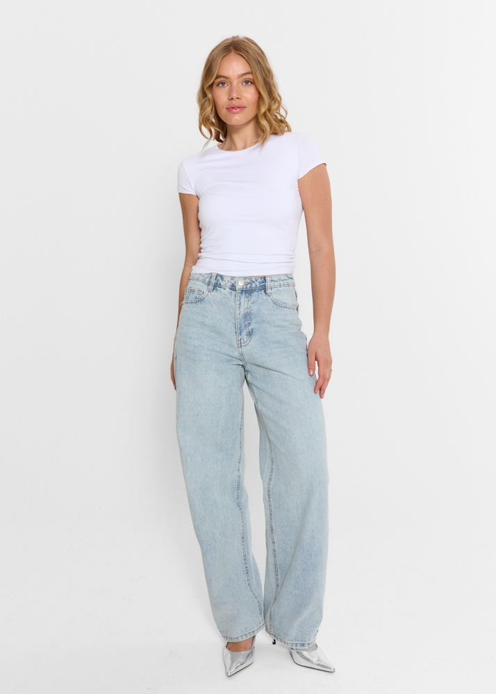 Loose fit jeans | water blauw | XXS | 264635-water blauw-XXS