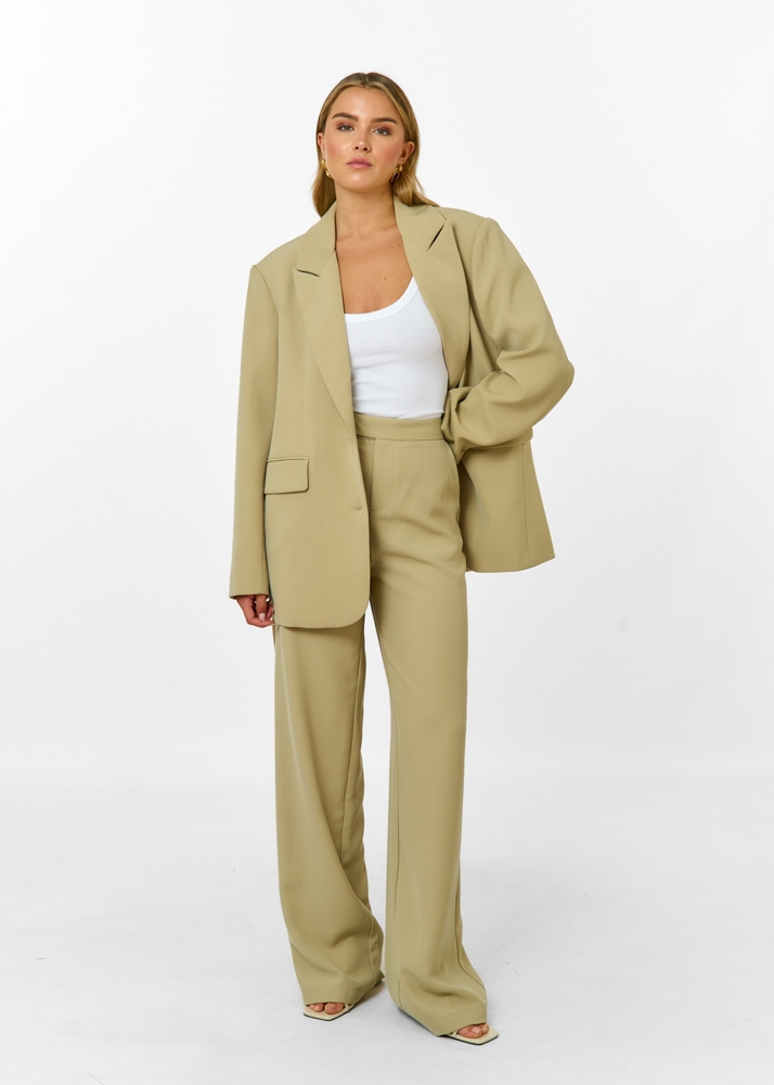 Audrey pantalon | salie groen | XS | 2535/C05/083-602-XS